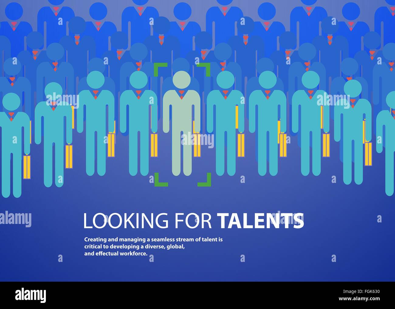 people design over blue background vector illustration Vector ...