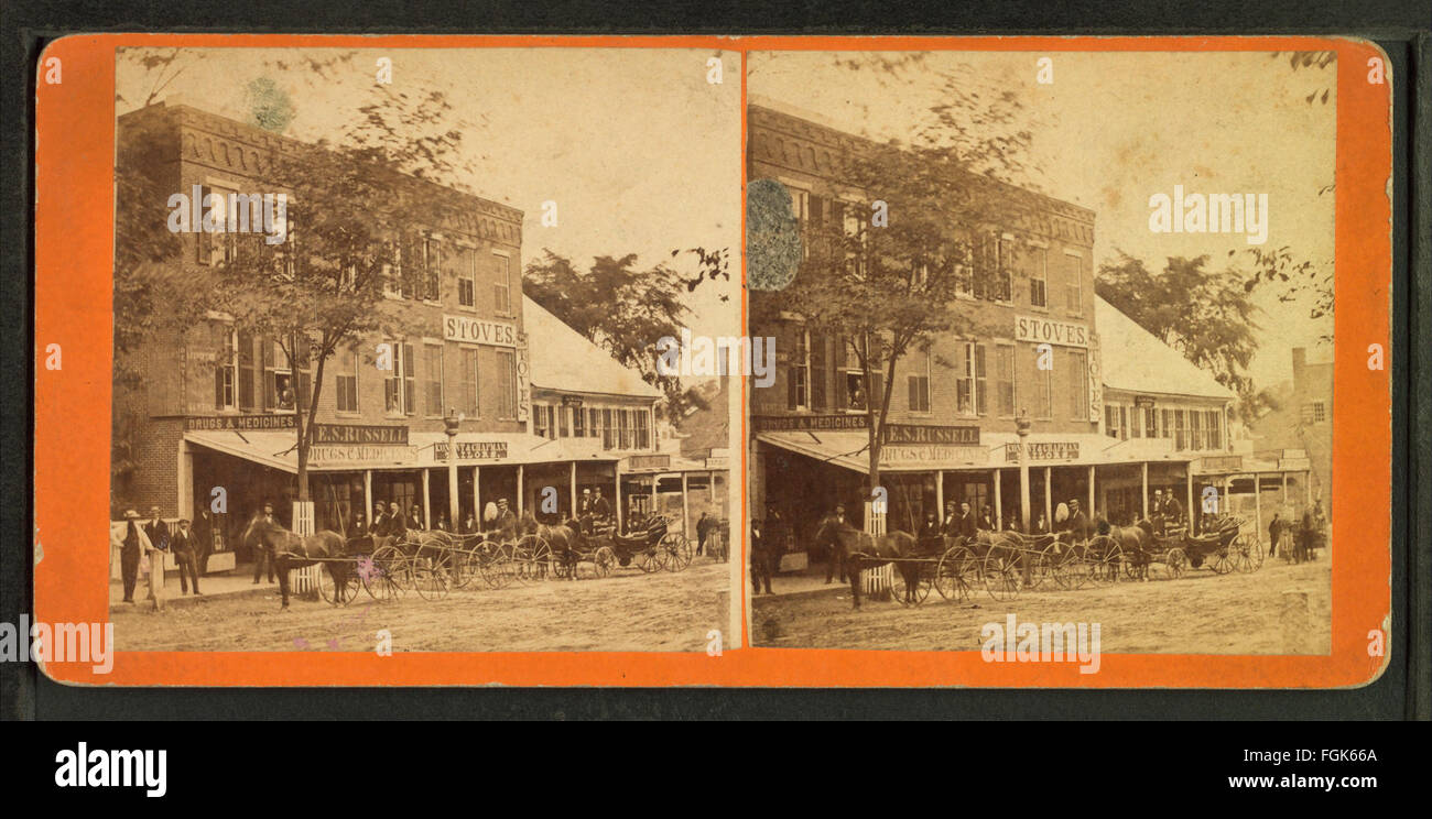 A photograph of Fisher's Block, an architectural structure captured by ...
