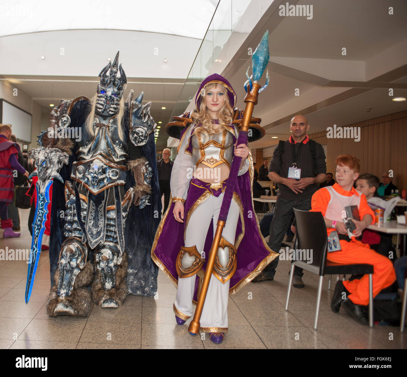 ExCel, London, UK. 20th February, 2016. The London Super Comic ...