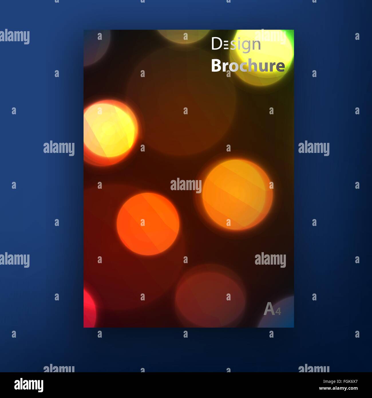 Vector brochure booklet cover design templates collection Stock Vector ...