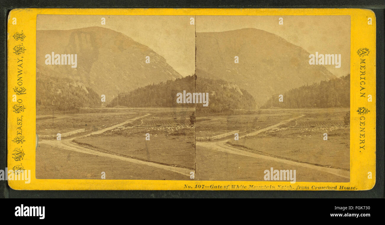 This photograph by Nathan W. Pease shows the gate at White Mountain ...