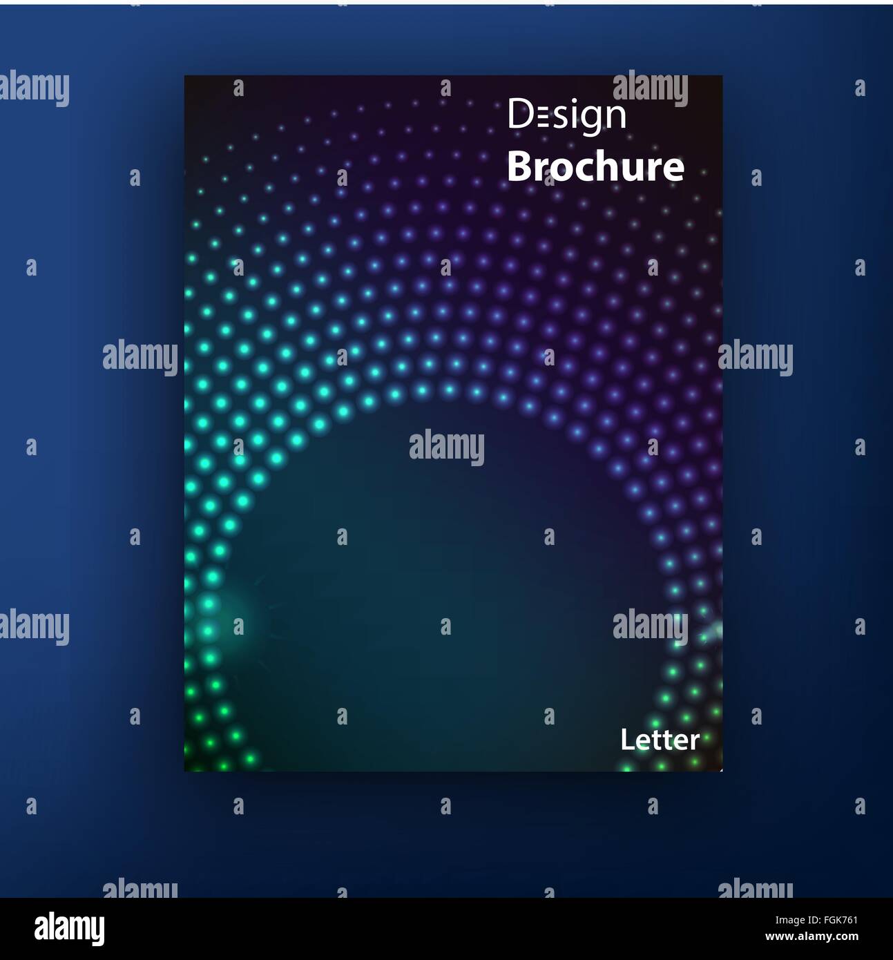 Vector glamur techno brochure booklet cover design templates collection ...