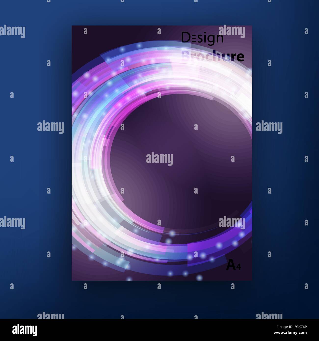 Vector cosmic brochure booklet cover design templates collection eps 10 ...