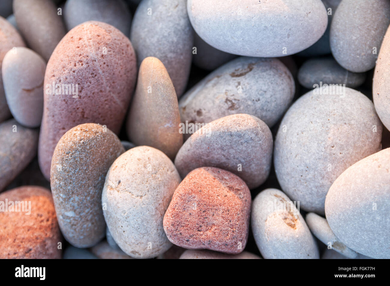 Full frame of colourful pebbles on a beach Stock Photo - Alamy