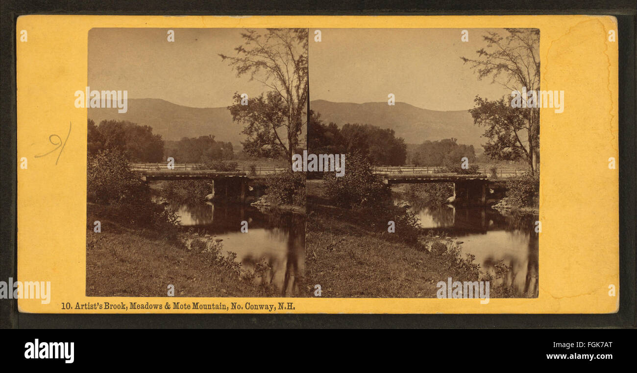 This photograph by Nathan W. Pease shows Artist’s Brook, Meadows, and ...