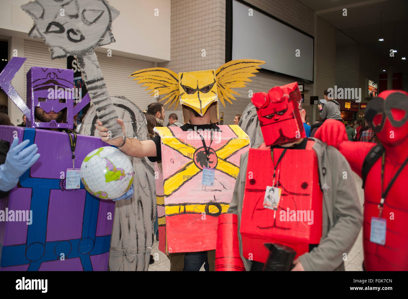 ExCel, London, UK. 20th February, 2016. The London Super Comic ...