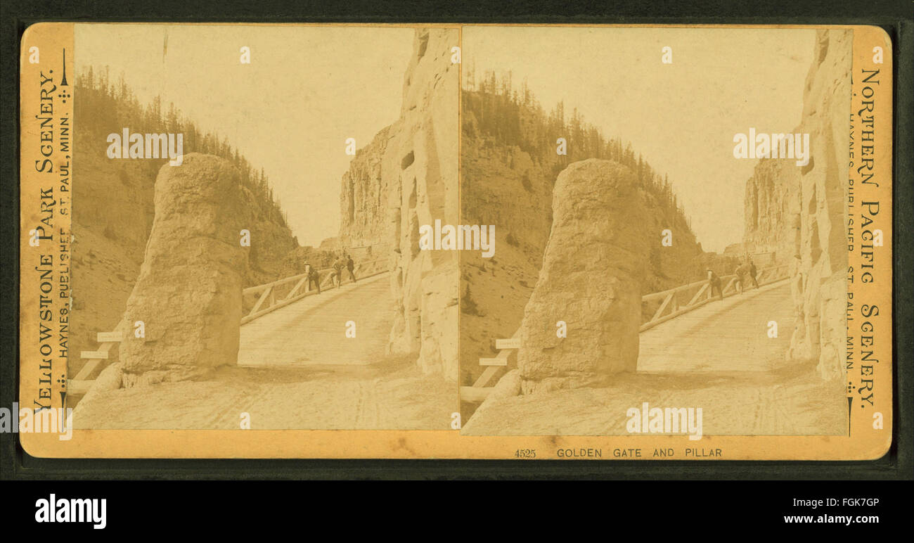 A photograph by F. Jay Haynes capturing the iconic Golden Gate and its ...