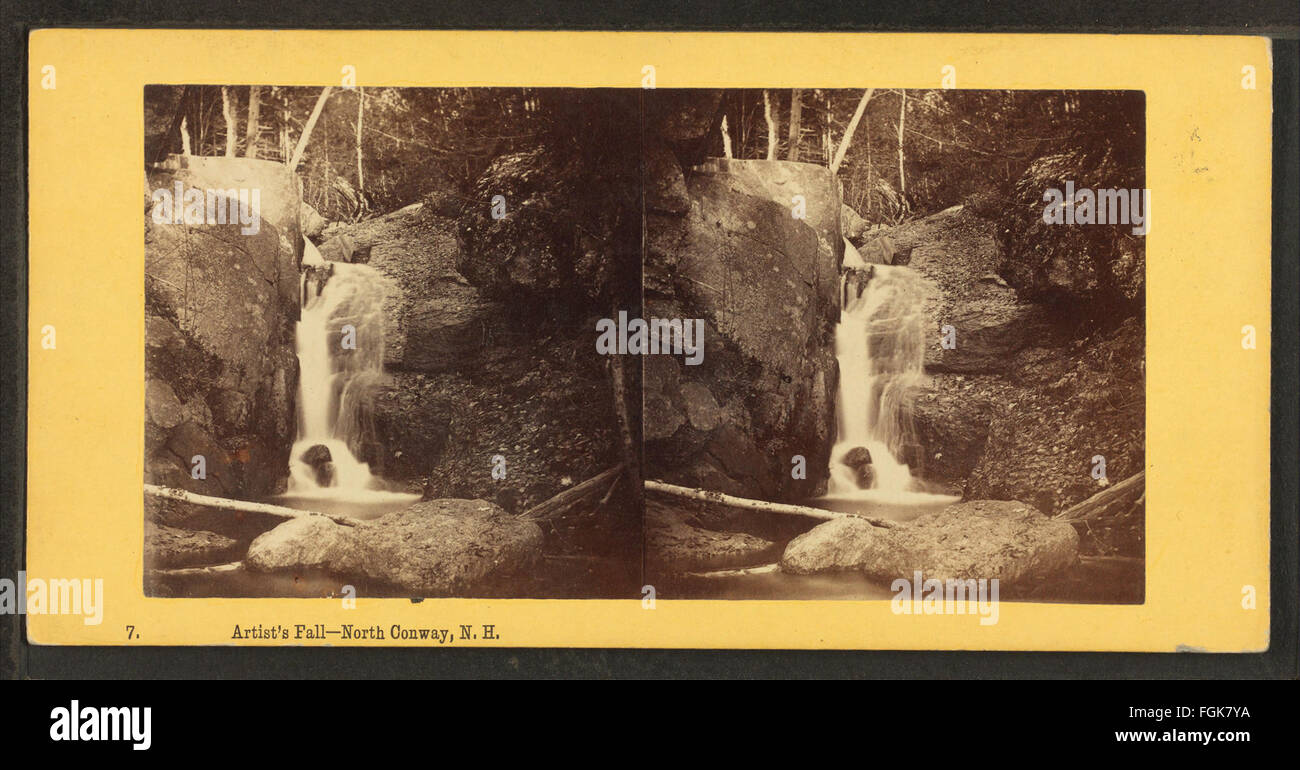 Photograph of Artist's Fall in No. Conway, New Hampshire, captured by ...