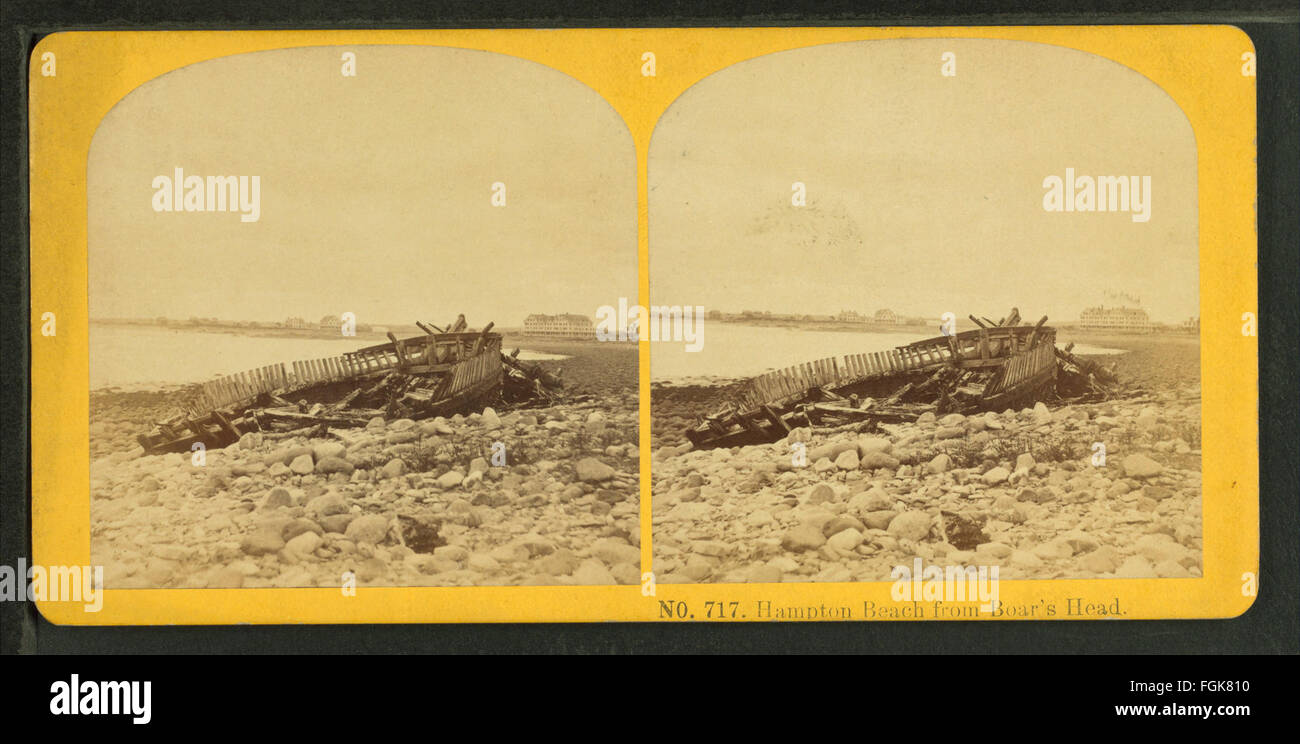 This historical stereoscopic photograph, part of the Robert N. Dennis ...