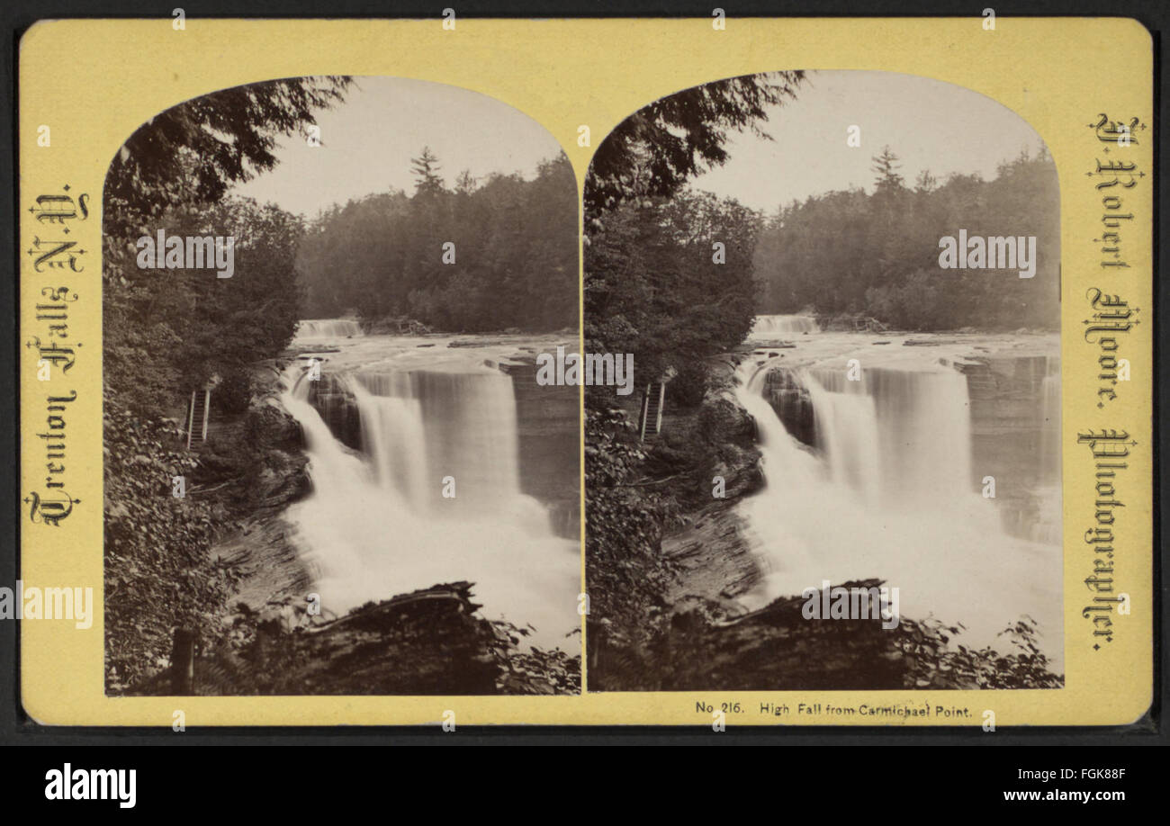 â€˜High Fall from Carmichael Pointâ€™ by J. Robert Moore is a vintage ...