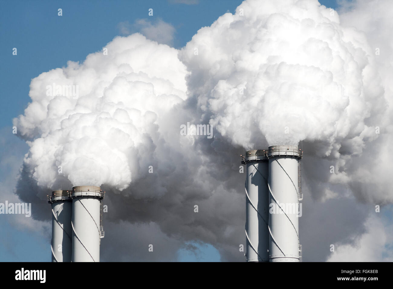 Factory Pollution Chimney Smoke Dirty High Resolution Stock Photography ...