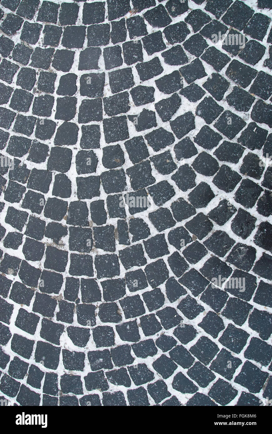 Path sidewalk pavement snow hi-res stock photography and images - Alamy