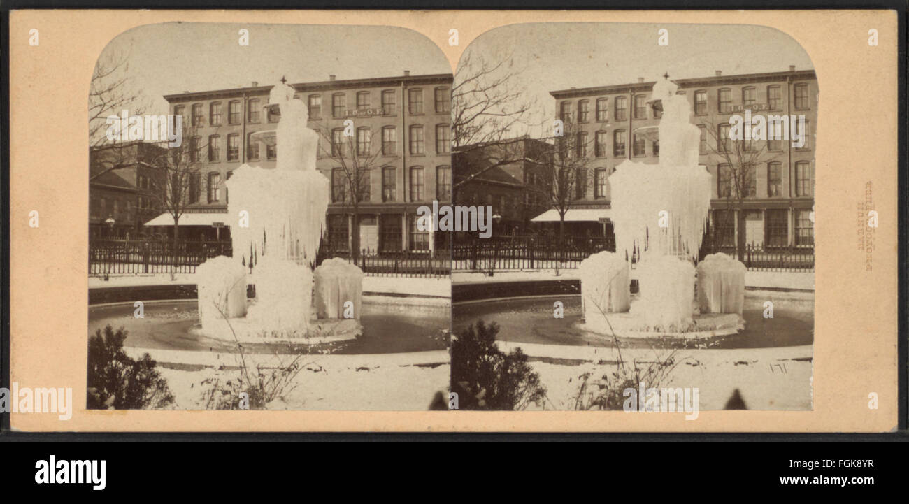 Photograph of frost patterns created by Jack Frost in Brooklyn ...