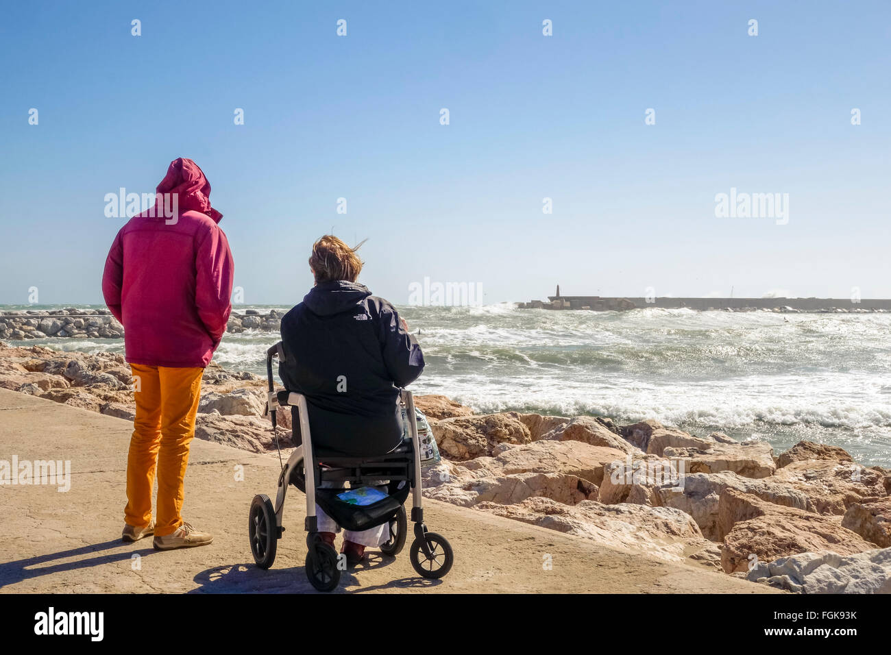Fuengirola, Malaga, Andalusia, Spain. 20th February, 2016. Weather ...