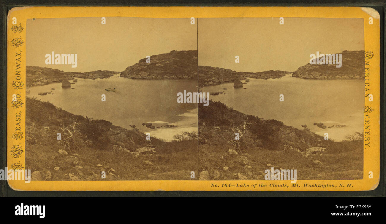 This photograph by Nathan W. Pease captures the Lake of the Clouds on ...