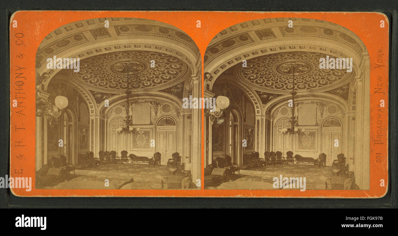 This photograph shows the Ladies' Parlor in the Senate Wing, capturing ...