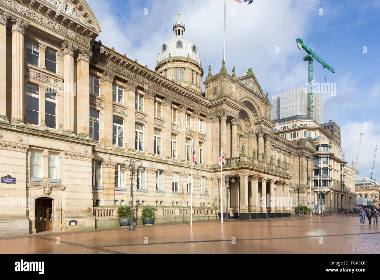 Birmingham City Council House, Victoria Square, Birmingham, England, UK ...