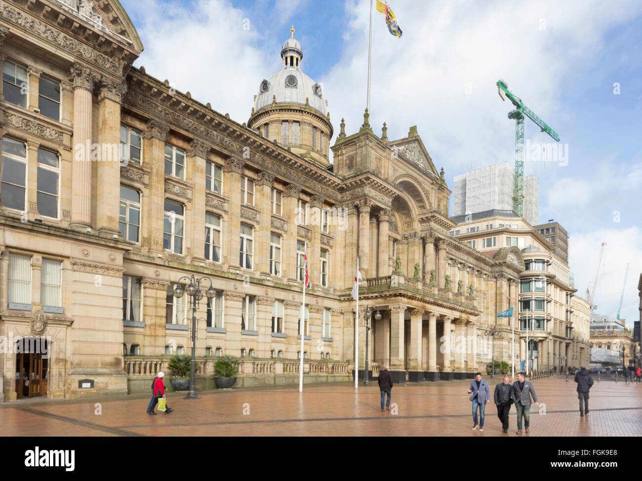 Birmingham City Council House, Victoria Square, Birmingham, England, UK ...
