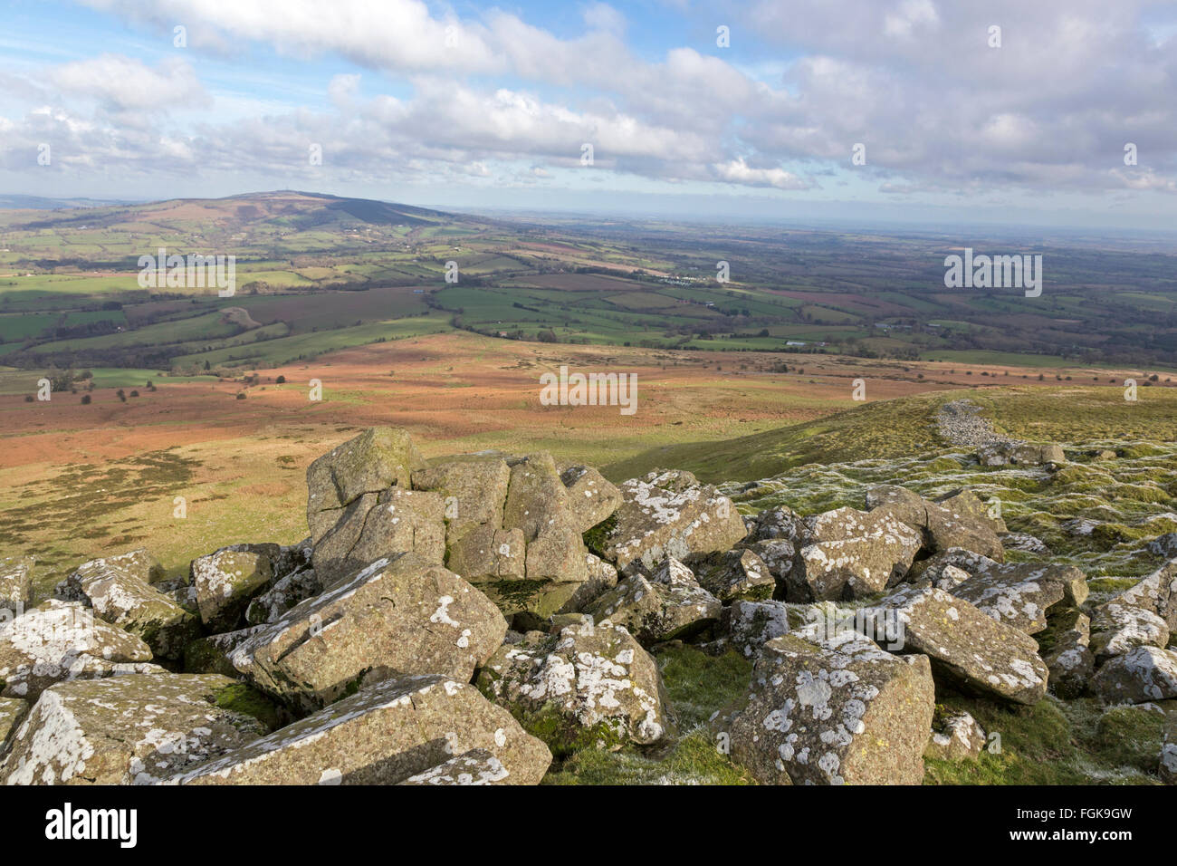 Brown clee hill hi-res stock photography and images - Alamy