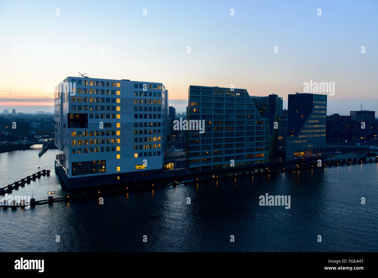 Amsterdam harbour hi-res stock photography and images - Alamy