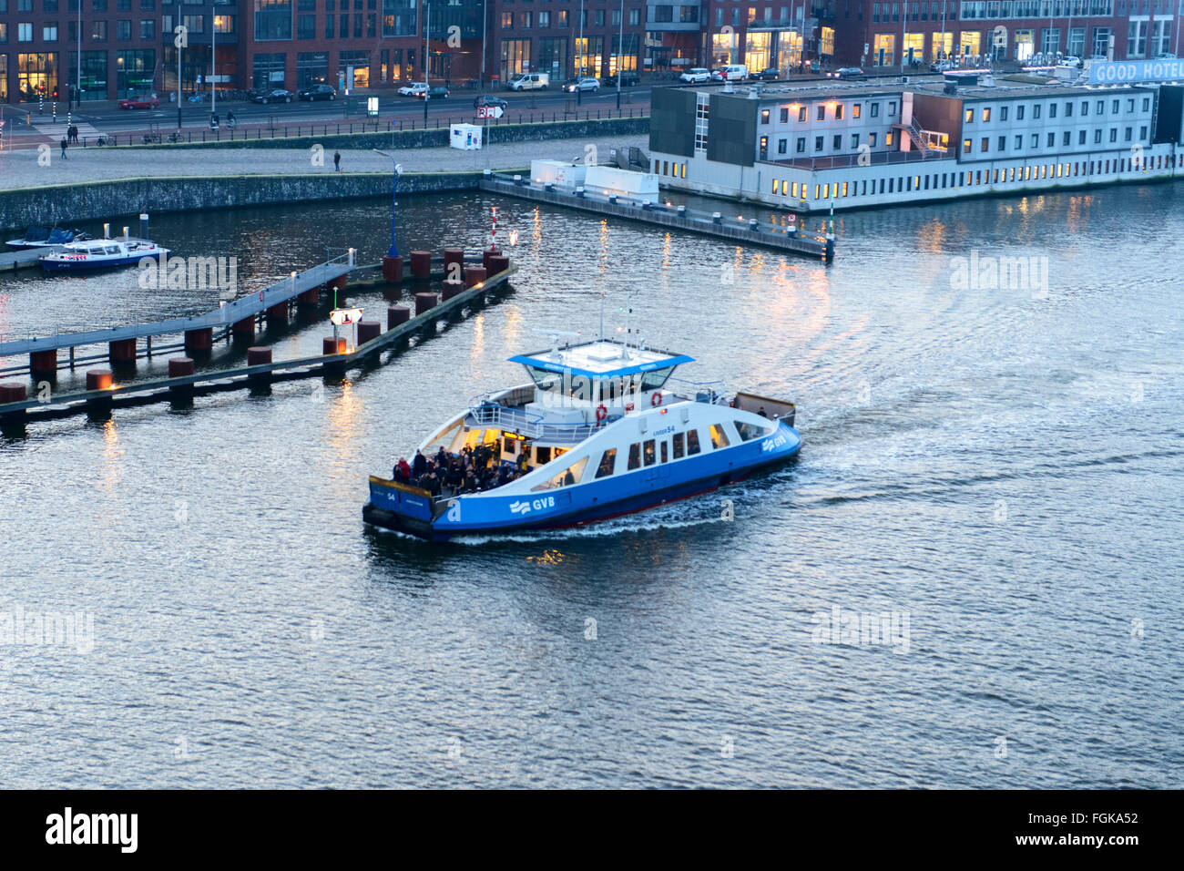 Amsterdam harbour hi-res stock photography and images - Alamy