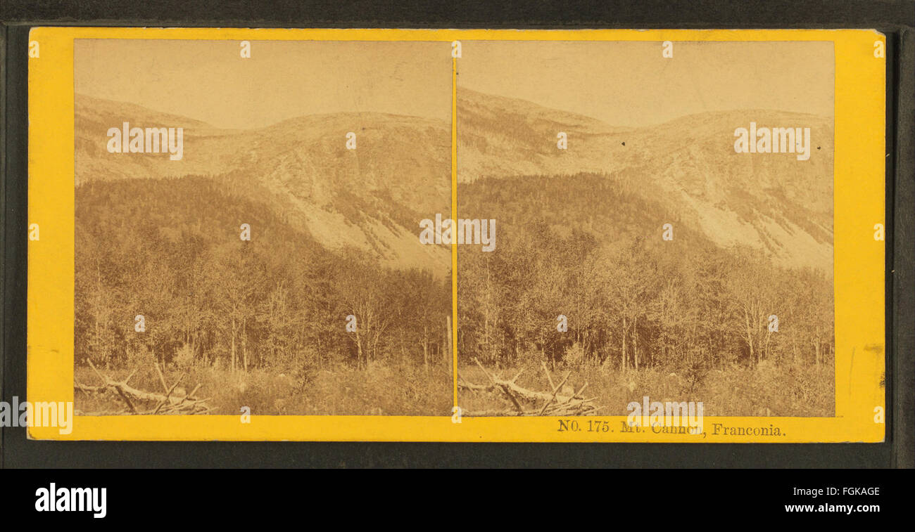 This photograph by Kilburn Brothers captures the scenic view of Mt ...