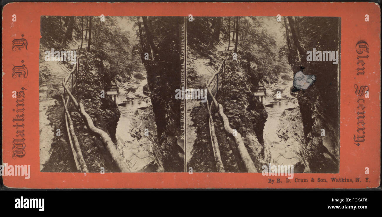 This photograph by R.D. Crum shows the back view of a cathedral in ...