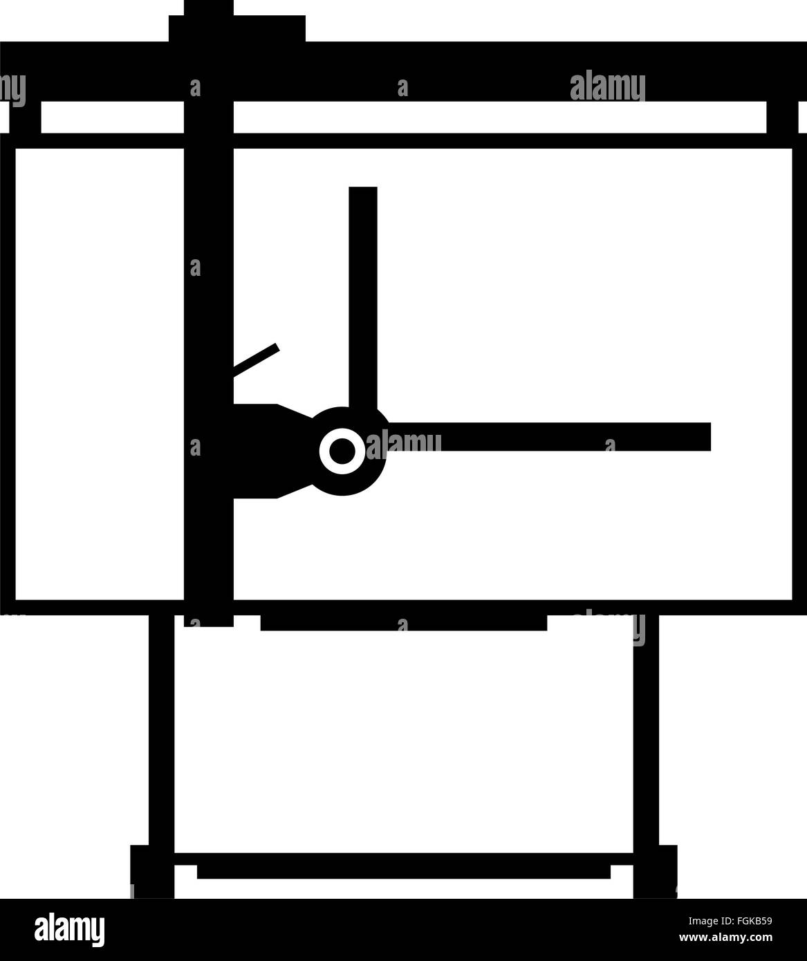 Drafting board Stock Vector Images - Alamy