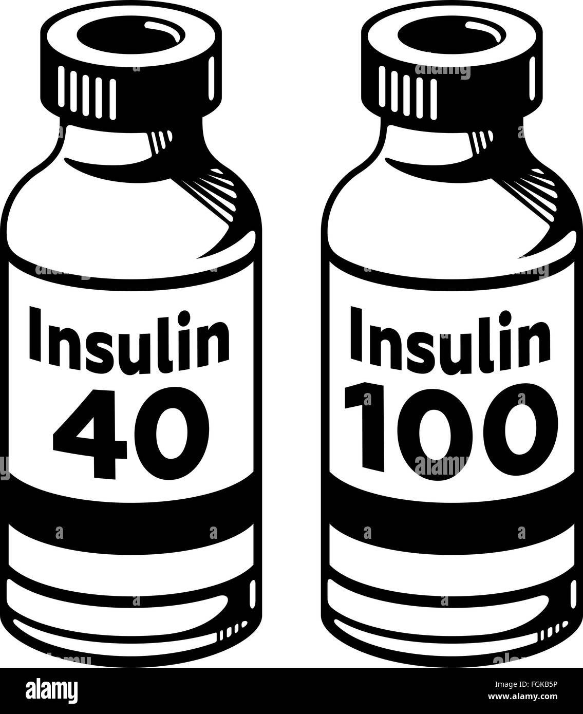 Insulin vial Black and White Stock Photos & Images - Alamy