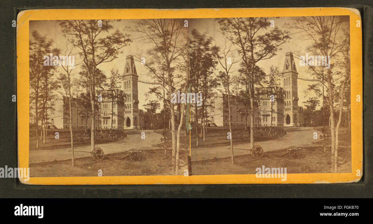 A photograph of the National Asylum, created by W. H. Sherman. The ...