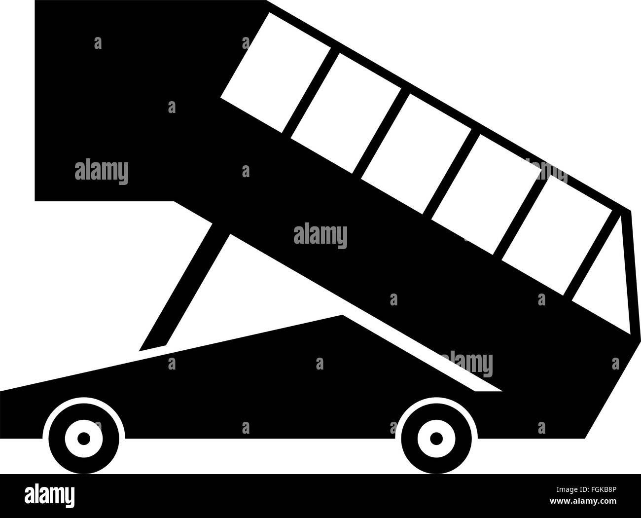 Landing ramp (shade picture Stock Vector Image & Art - Alamy