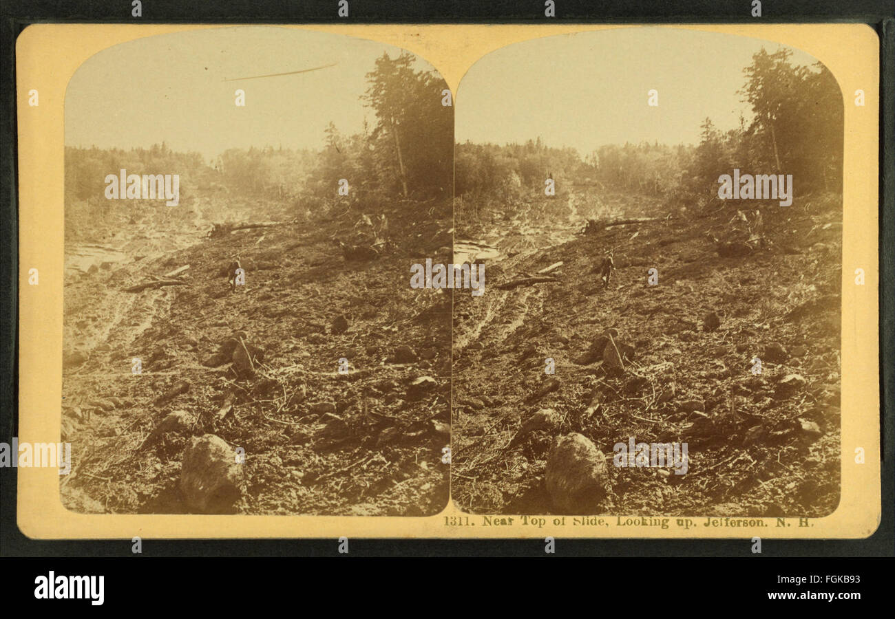 A photograph of the view near the top of Slide in Jefferson, New ...