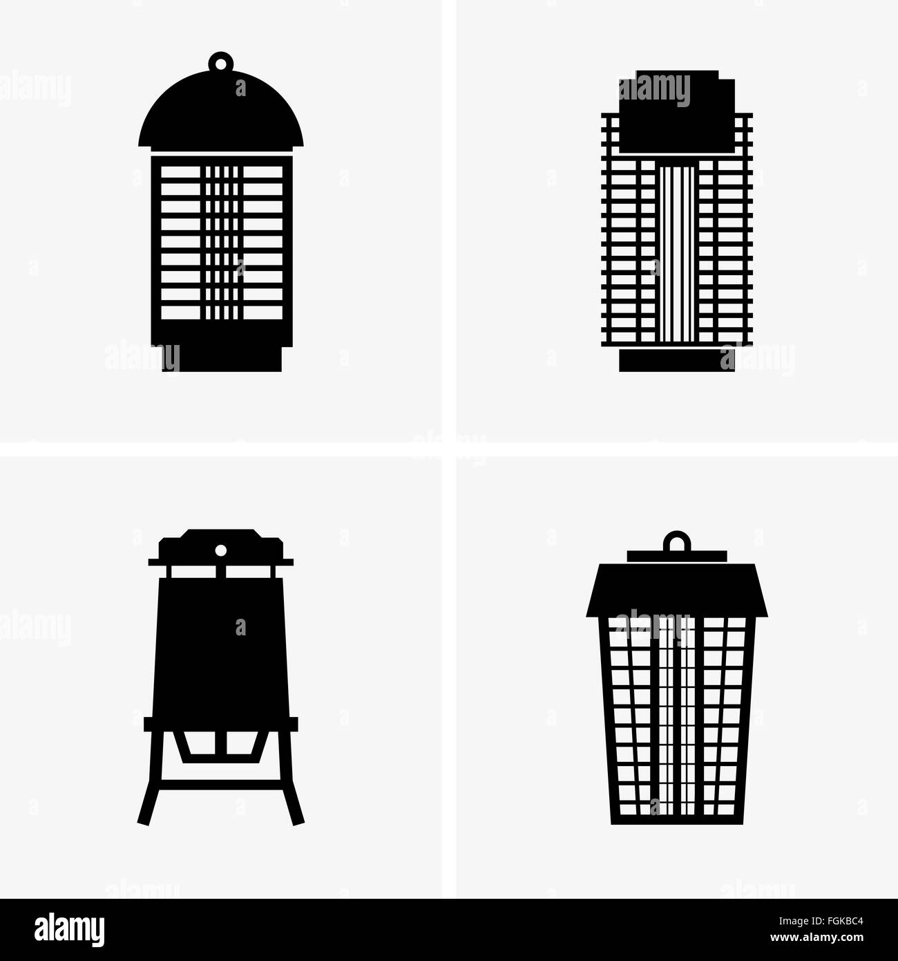 Electric mosquito traps Stock Vector Image & Art - Alamy