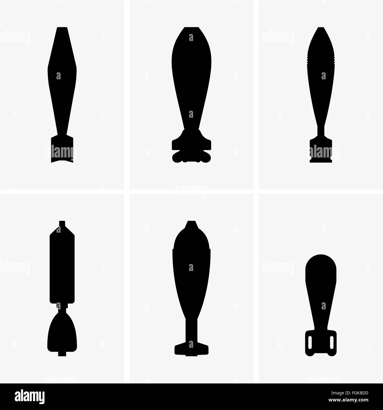 Mortar damage Stock Vector Images - Alamy