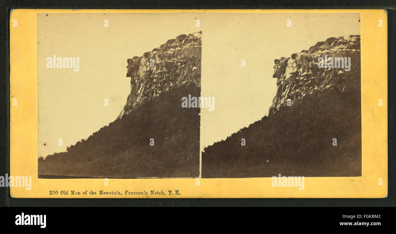 Old man of the mountain franconia hi-res stock photography and images ...