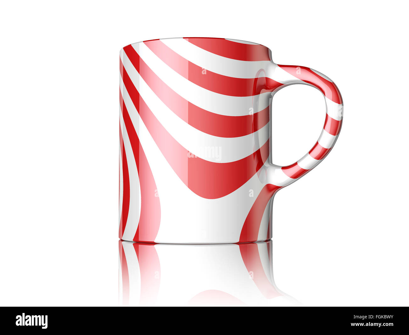 Coffee cup on a white background Stock Photo - Alamy