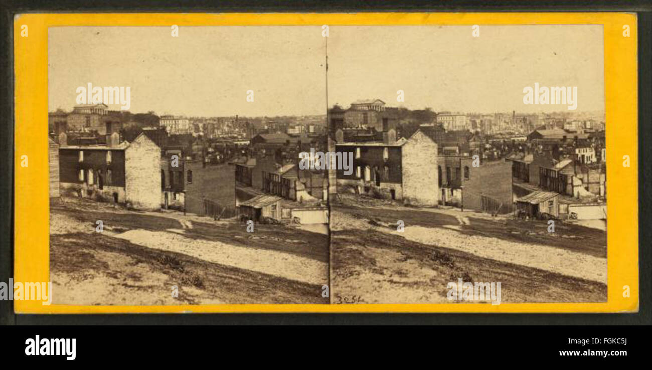 This stereoscopic view from Gamble Hill provides a panoramic look at ...