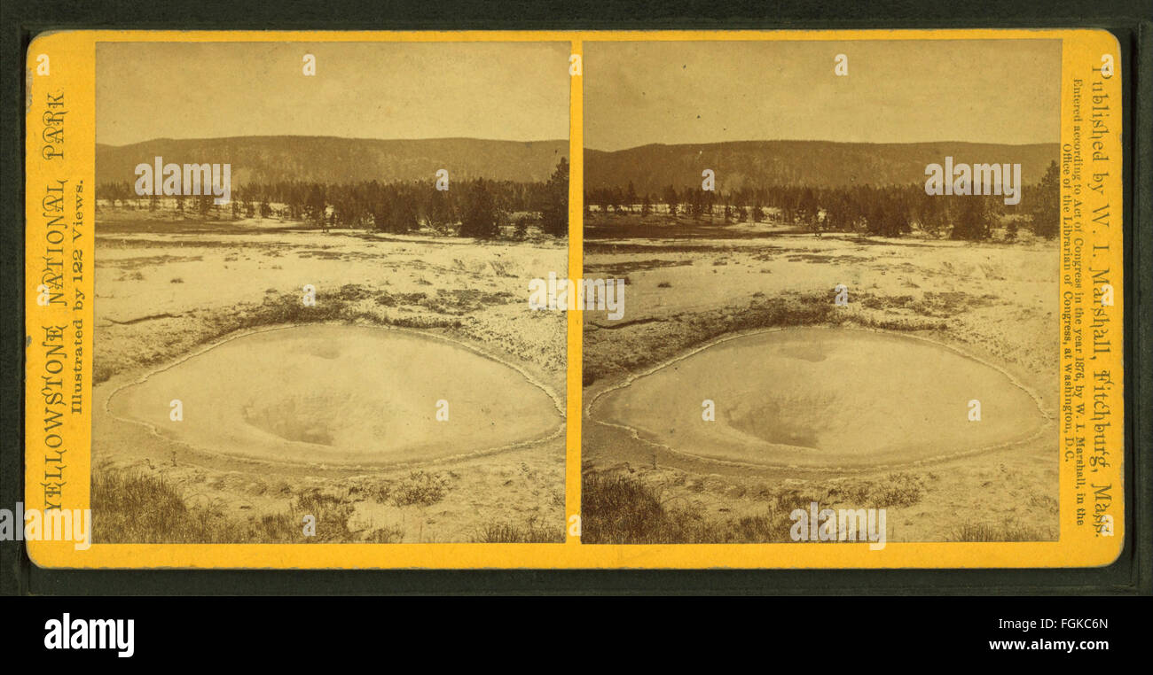 This photograph by I. W. Marshall captures Pearl Spring, showcasing the ...