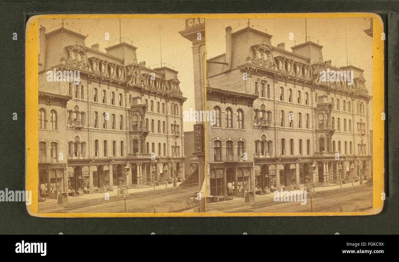 A photograph by W. H. Sherman showing Plankinton House, a historical ...