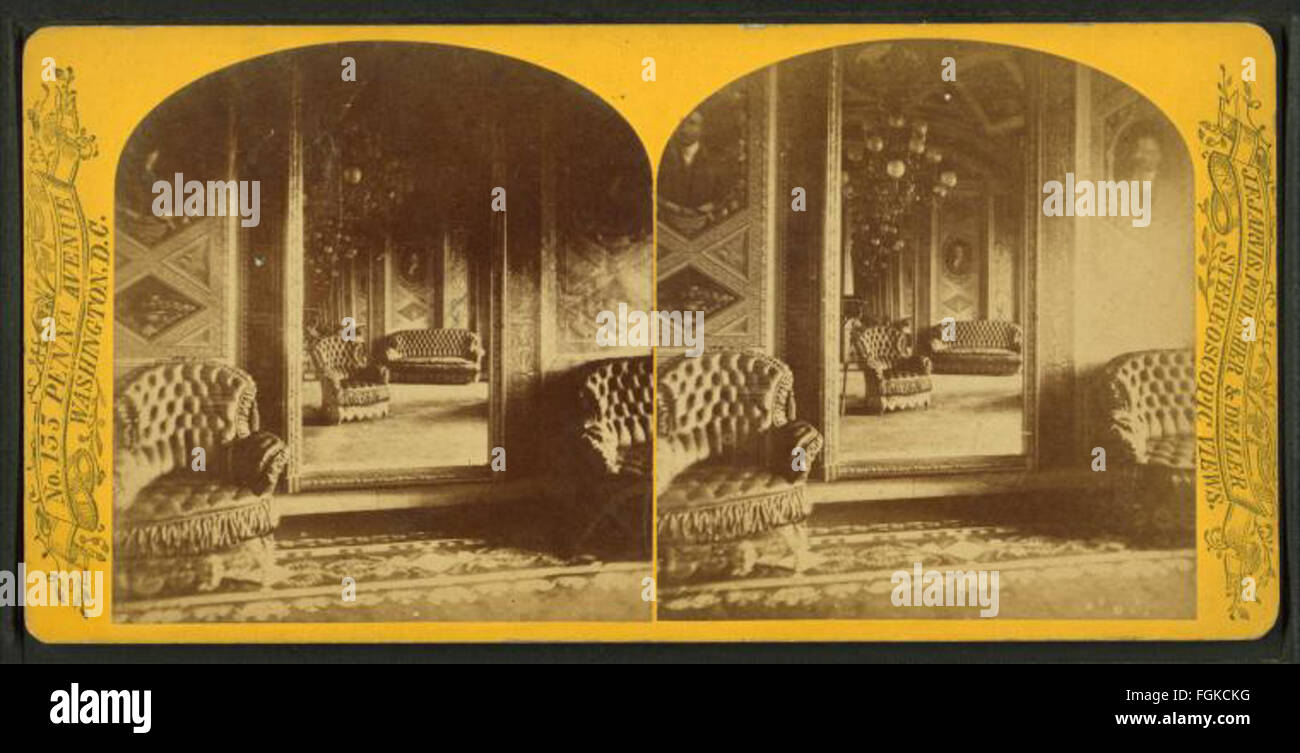 A photograph of the President’s Room in the Senate, capturing the ...