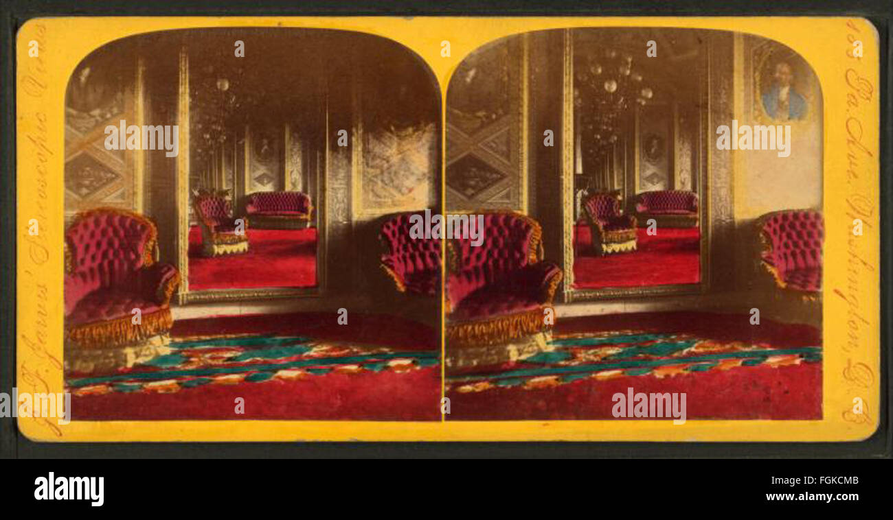 An image of the President's Room in the U.S. Capitol, showing the room ...