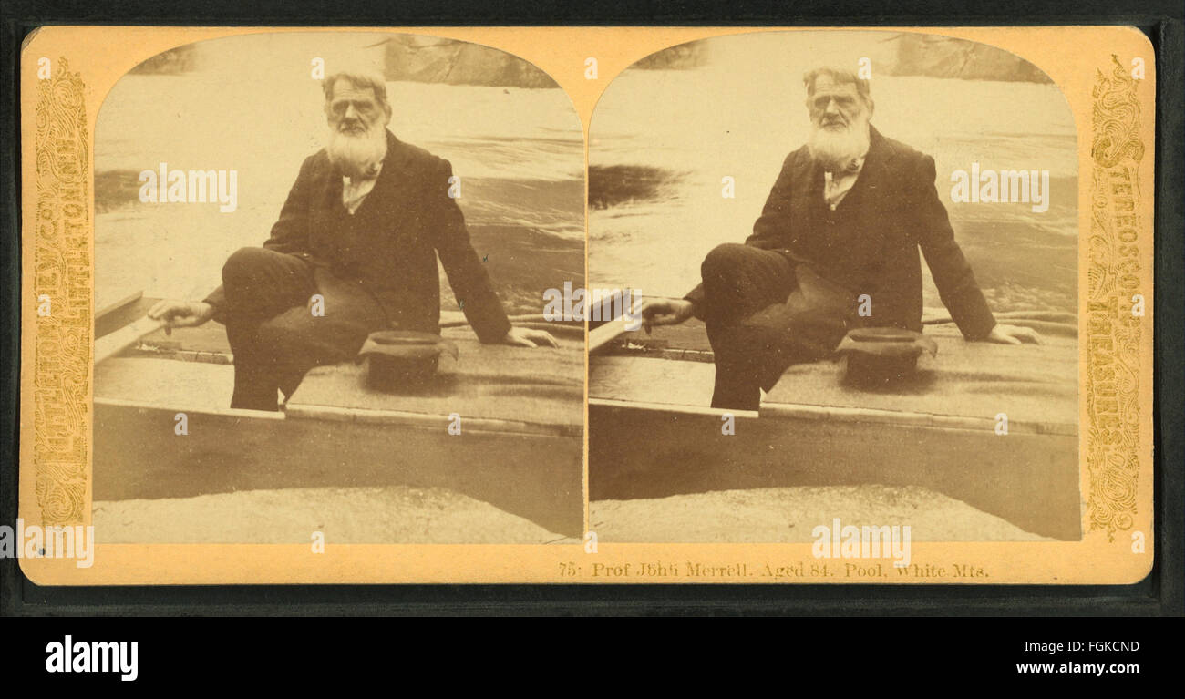 A photograph by Littleton View Co. featuring Professor John Merrill ...