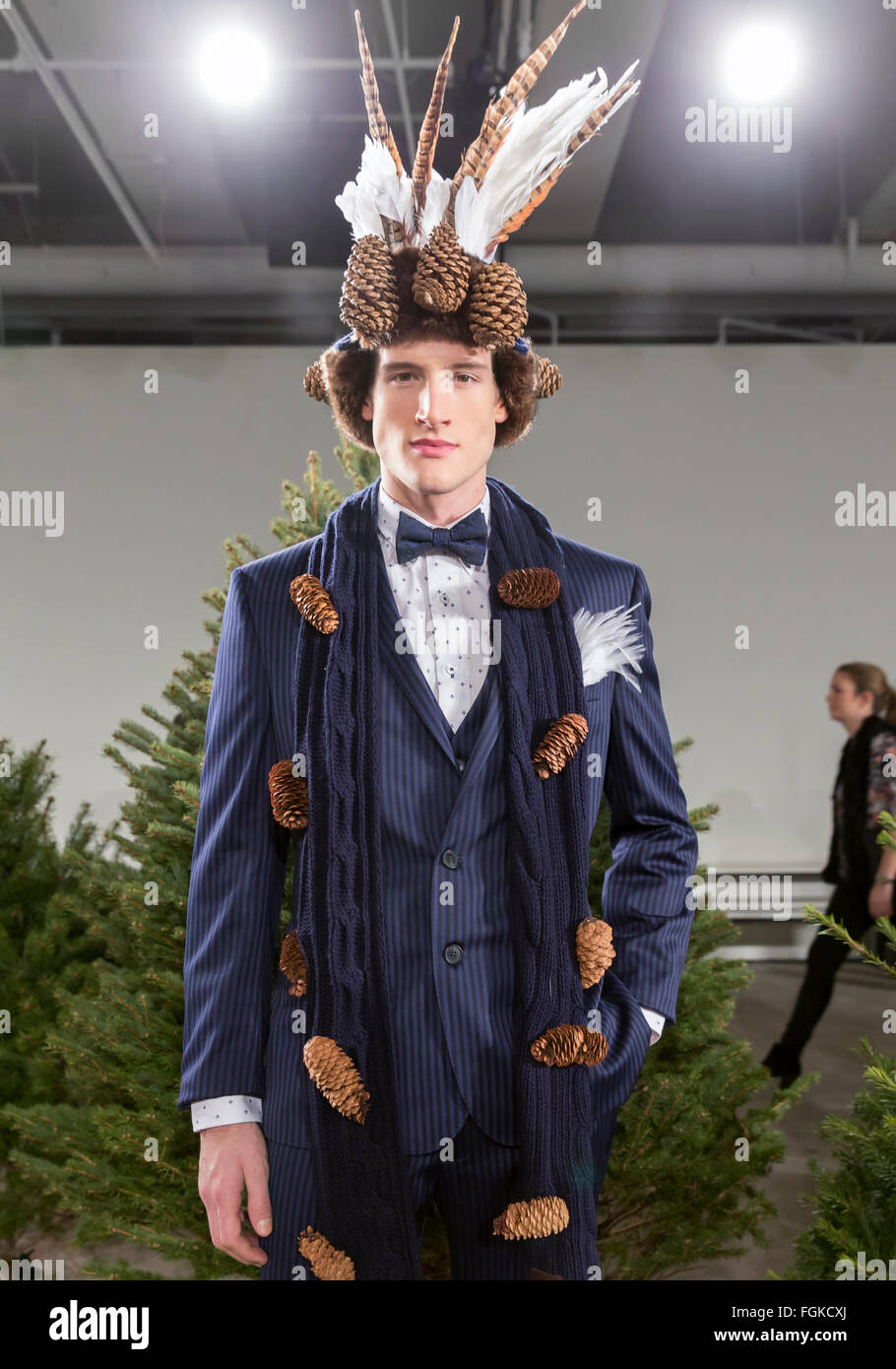 NEW YORK, NY - FEBRUARY 3, 2016: Ryan Tift poses at Nick Graham ...