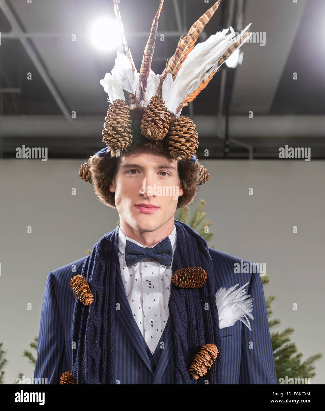 NEW YORK, NY - FEBRUARY 3, 2016: Ryan Tift poses at Nick Graham ...