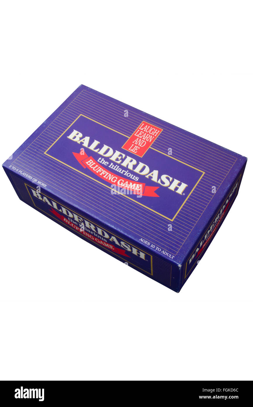 Balderdash hi-res stock photography and images - Alamy