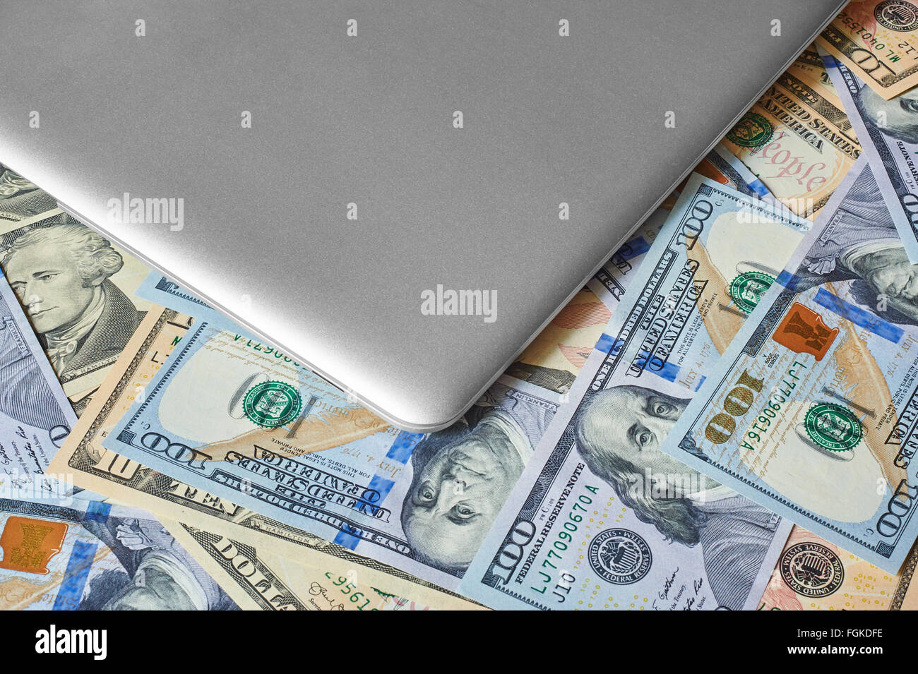 Desktop dollar hi-res stock photography and images - Alamy