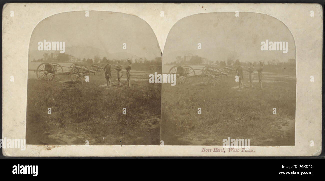 A stereoscopic view from the Robert N. Dennis collection depicting Roes ...