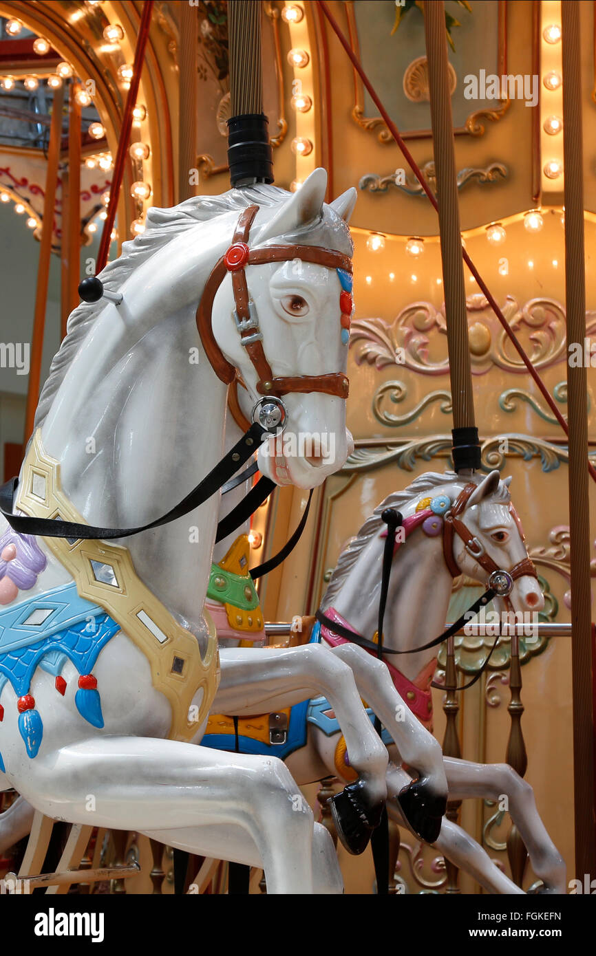 Merry go round for kids hi-res stock photography and images - Alamy