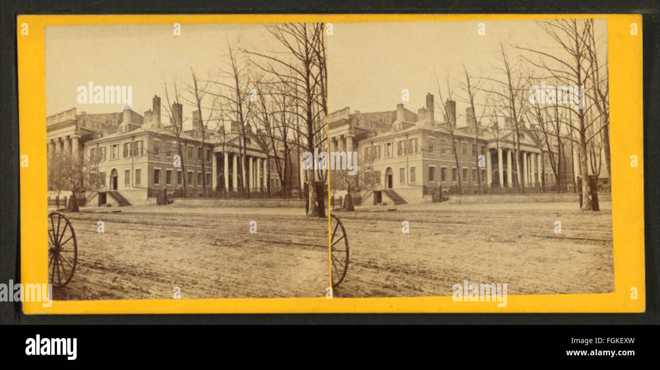 A photograph by G. D. Wakely depicting the U.S. State Department ...