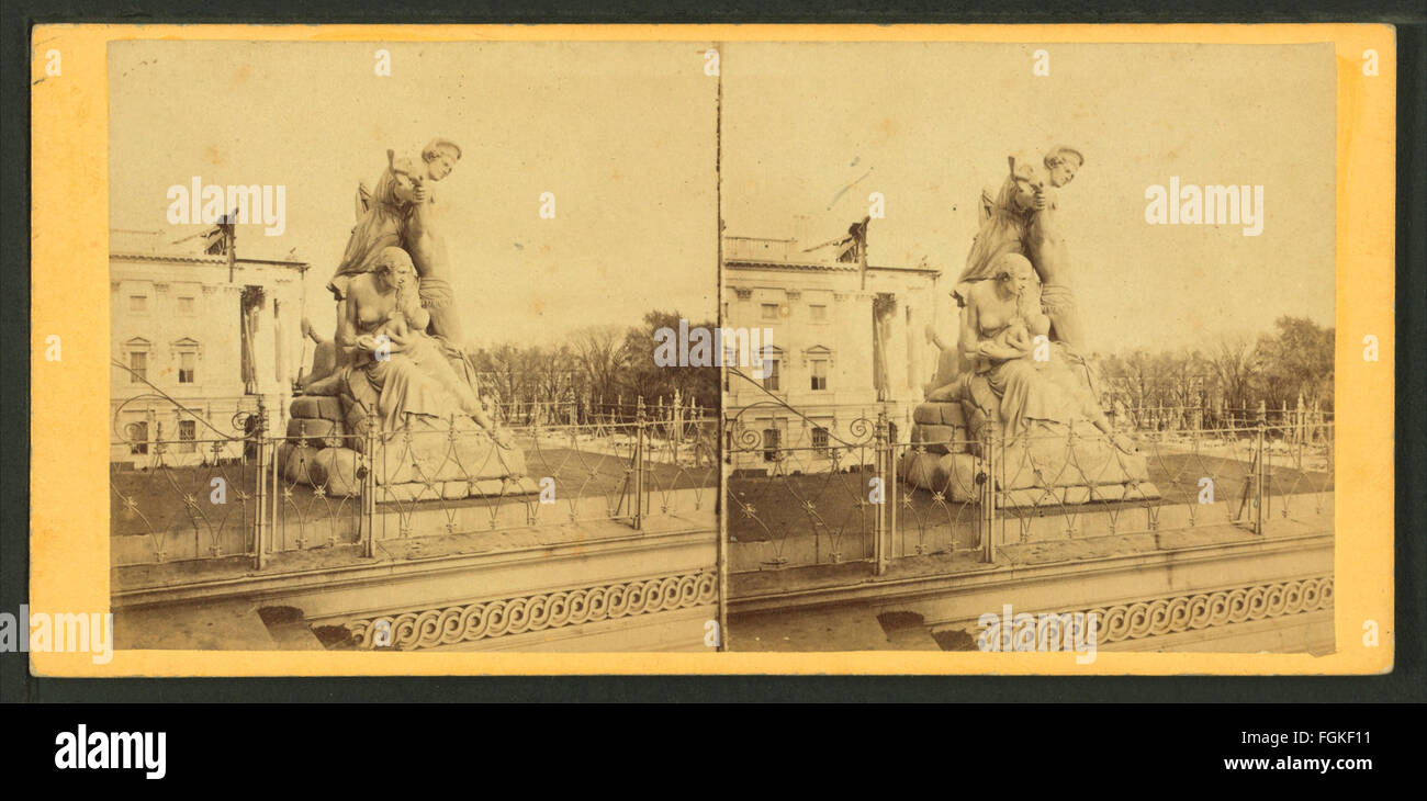 This photograph by E. & H.T. Anthony showcases the Statue of ...